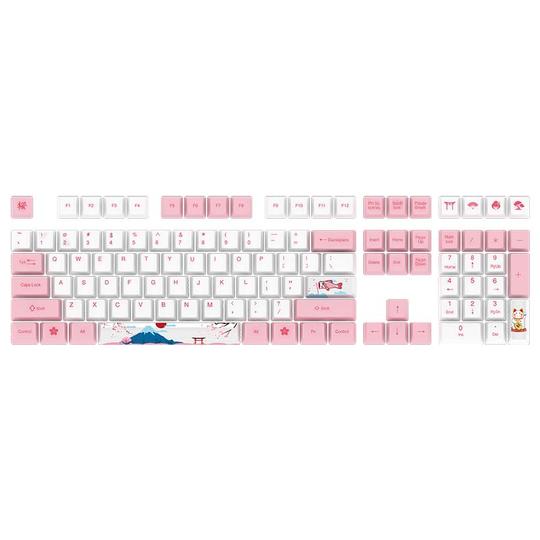 Akko Tokyo R2 Keycap Set - 28-Piece PBT Cherry Blossom