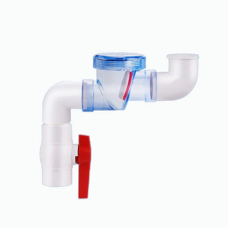 Sewer Drain Anti-Backwater Check Valve One-Way Backflow Washing Bowl ...