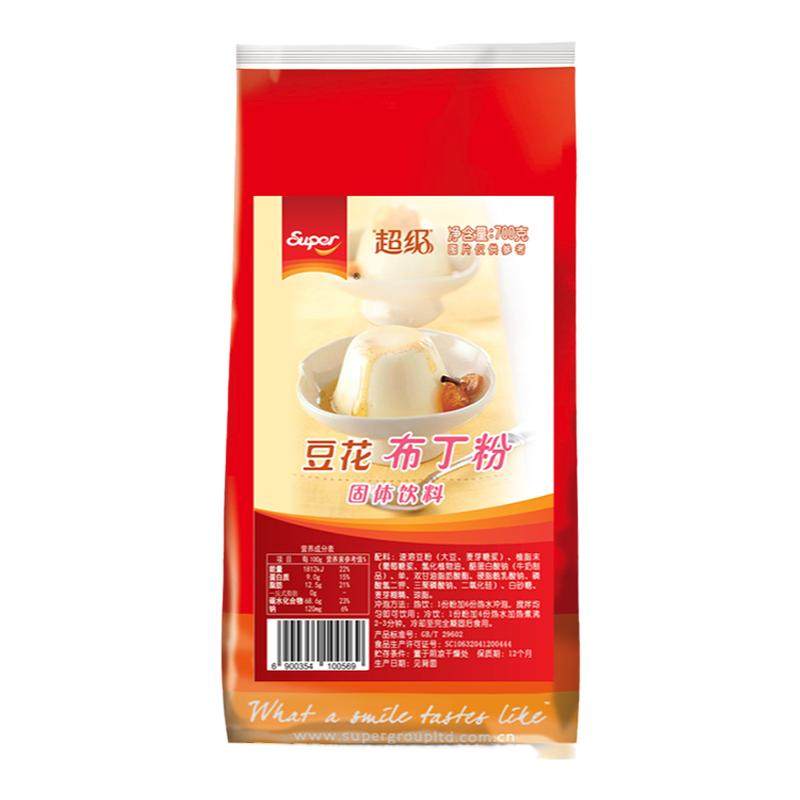 Super bean curd pudding pulver - gammel smagsgeledessert