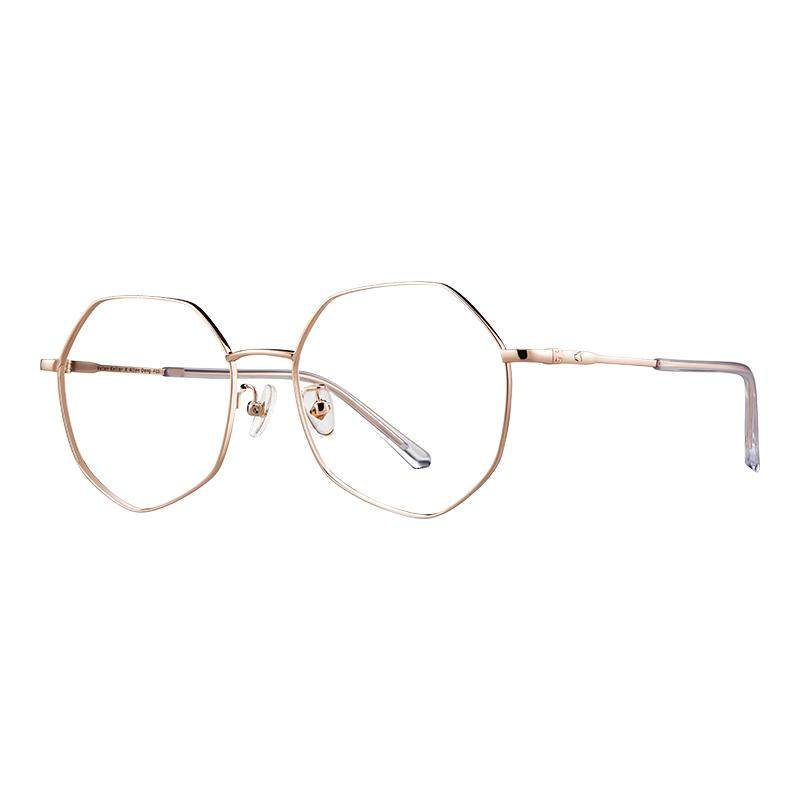 Helen Keller Polygonale Brillengestelle - Unisex Legierungs Vollrand ...