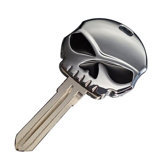 Key Modified Handle Full Key Universal Skull Harley Motorcycle Key ...