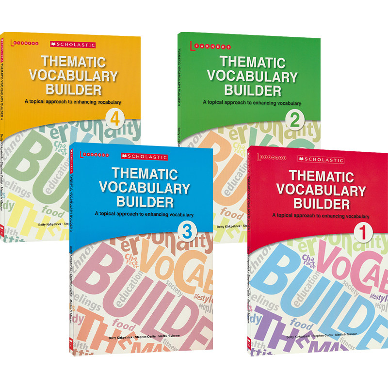 Scholastic Thematic Vocabulary Builder - Junior High - American English ...