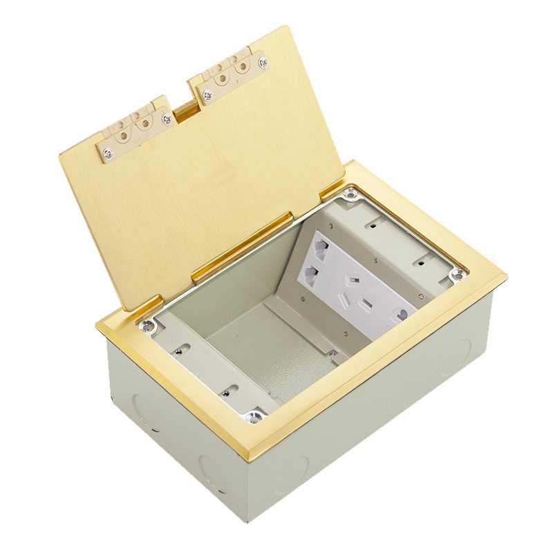 Multimedia Ground Plug with Full Copper Waterproof Socket for Network ...