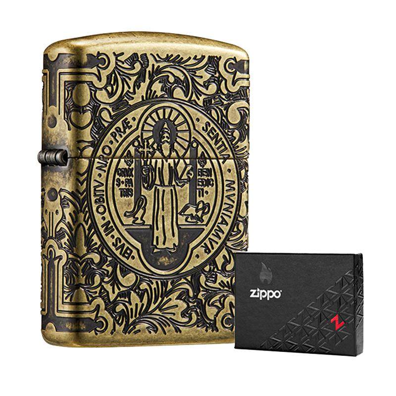 Zippo Constantine Suit Windproof Kerosene Lighter - Official Flagship Store