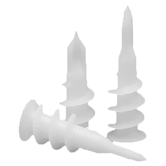 Vis de fixation d'expansion en plastique de type spirale pour plaques ...