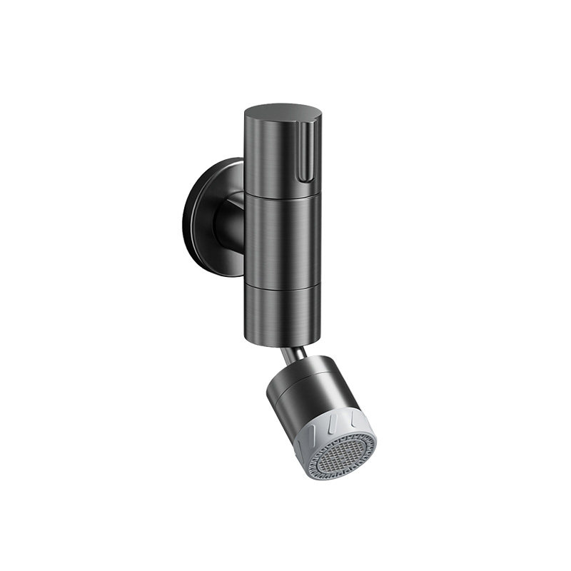 Gun Gray Mini Mop Pool Faucet Universal Home Splash-Proof Balcony ...