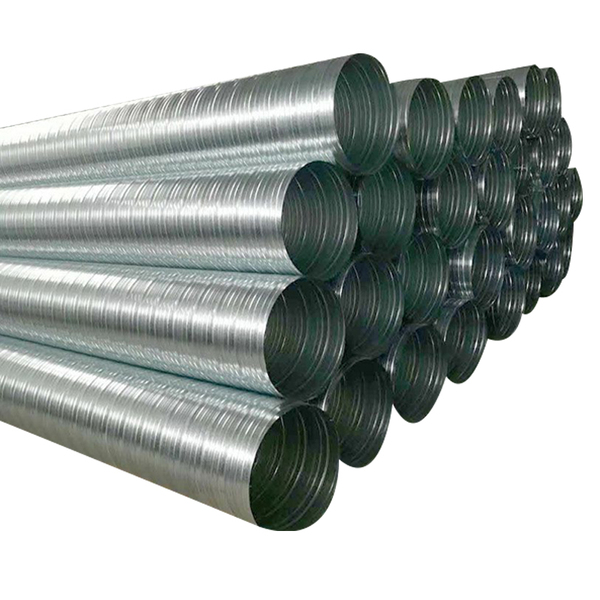 Spiral square variable diameter exhaust dust removal ventilation ...