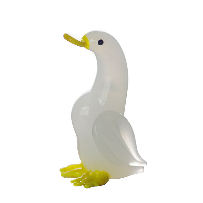 Glass Ornaments - Cute Handmade Mini Ducks - Japanese-Style Kohl Ducks ...