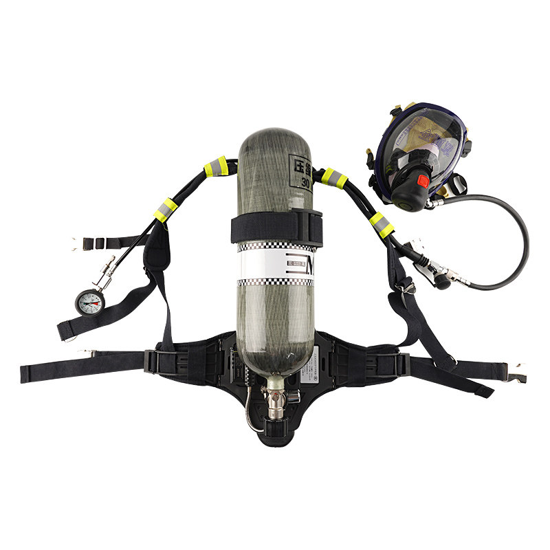 Stand Guard Positive Pressure Air Respirator - 9L Long Tube Carbon ...