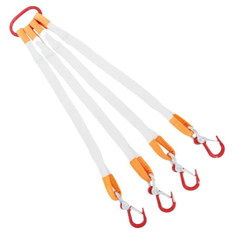 White Slings Rigging Traveling Crane Lifting Tools