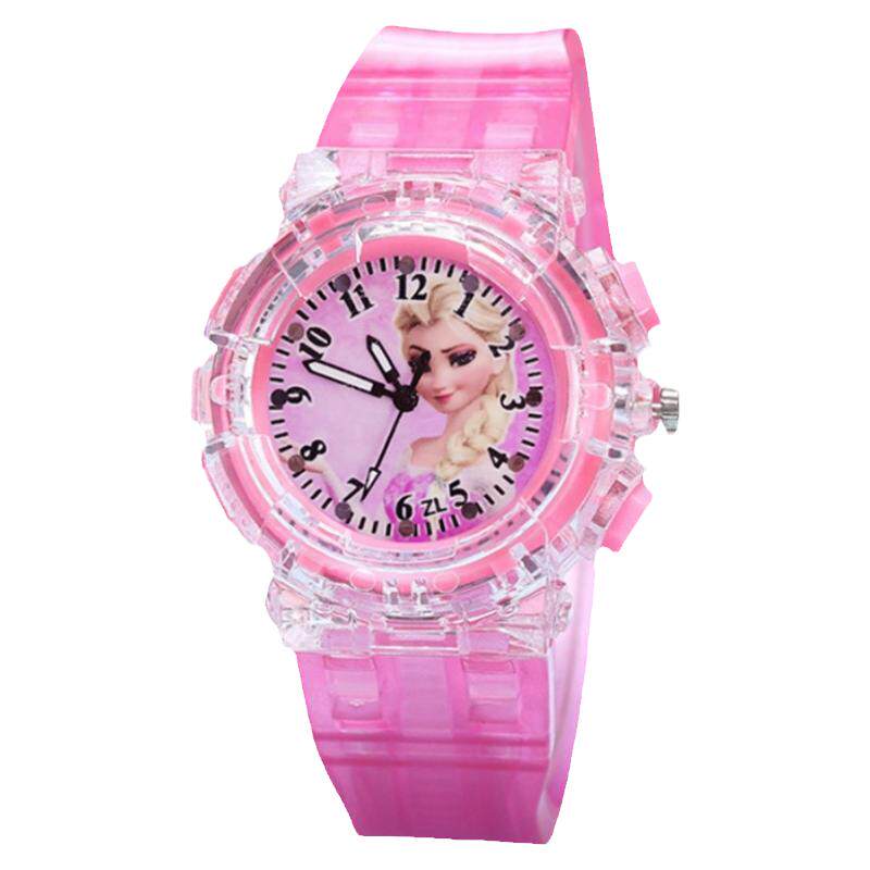 Frozen Elsa Watch for Girls - Glowing Digital Toy Watch