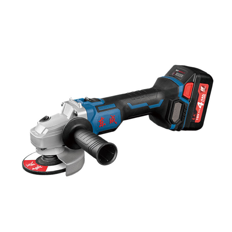 Dongcheng Lithium Electric Angle Grinder Brushless Rechargeable Grinder ...