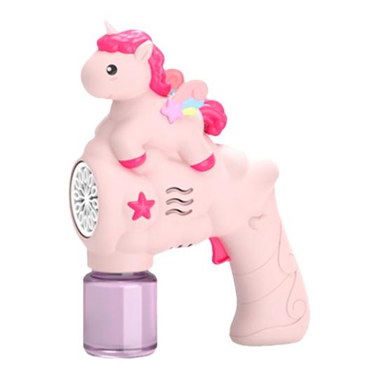 Kalulu Unicorn Bubble Machine - Electric Gatling Gun Toy