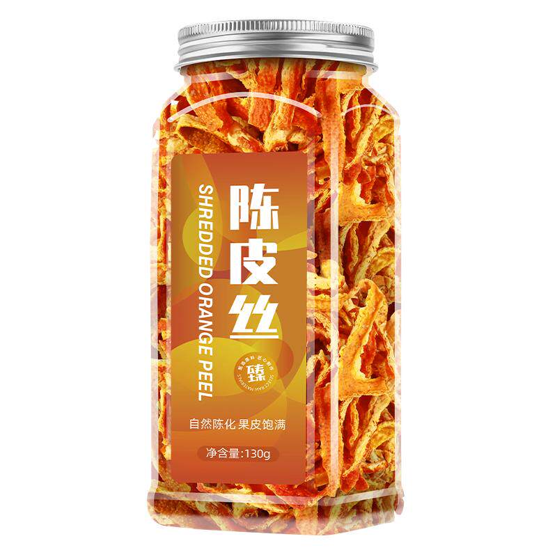 Casca de Tangerina Seca Zhen Yuan Tang - Chá de Casca de Laranja Xinhui ...