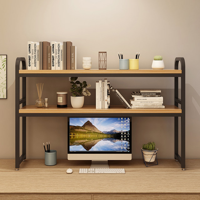 Desk Storage Rack Desktop Bookshelf Simple Student Dormitory Multi ...