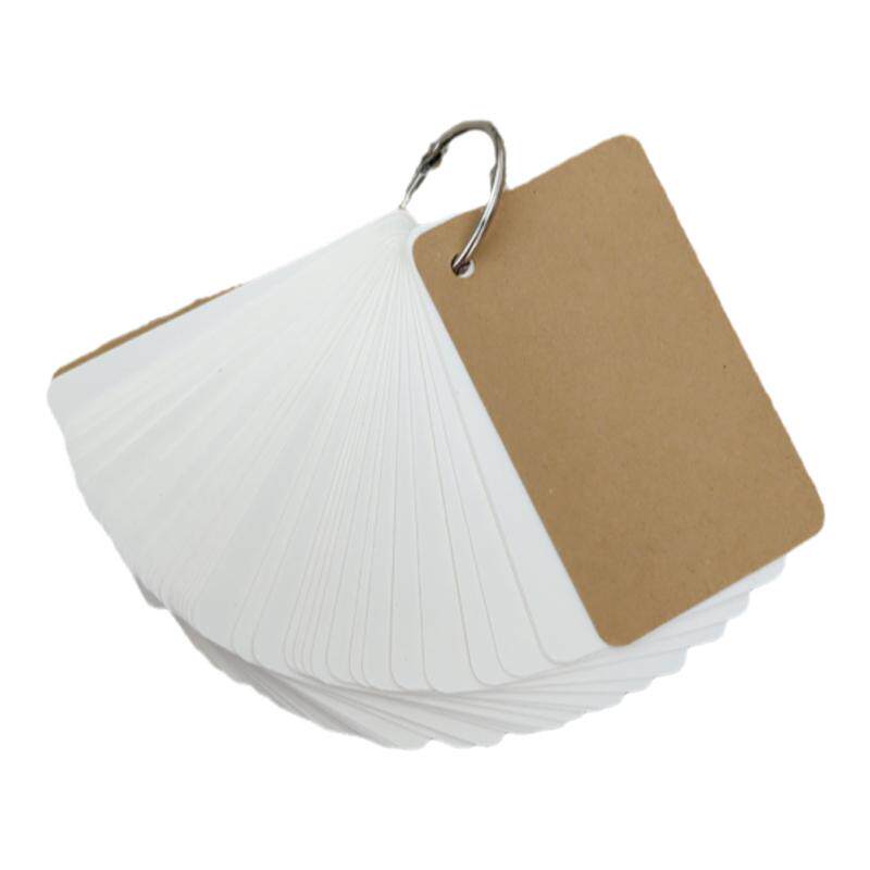 Blank Word Cards - Hardcover English Memory Cards - DIY Greeting ...