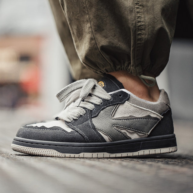 Malandin waves shoes autumn and winter new men's shoes trendy niche ...