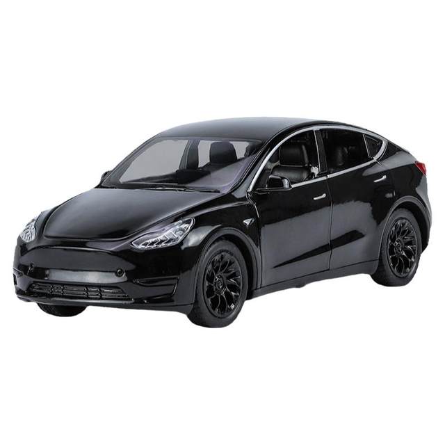 1:24 Tesla model Y car model alloy children's toy car boy simulation ...