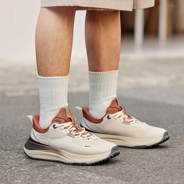 Li Ning SOFT PLUS casual shoes men's winter new fashion trend thickened ...