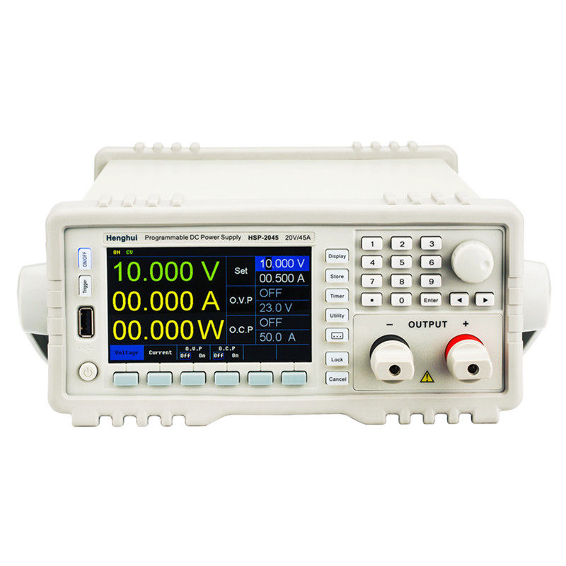 Henghui HSP Series Programmable DC Power Supply - High Precision, Adjustable Voltage/Current/Power
