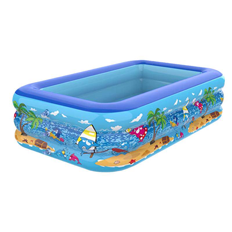 Inflatable Swimming Pool for Kids - Large Square Pool