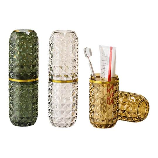 Travel Mouthwash Cup, Brushing Cup, Wash Cup Set, Toothbrush Box ...