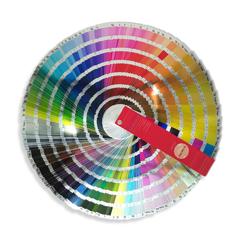 Tarjeta de Color Plata Metálico Color Pass - Guía de Referencia CMYK