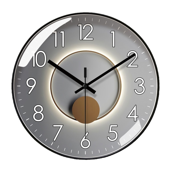 Ipra 6380 american light luxury mute living room clock | Ipuras Clock ...