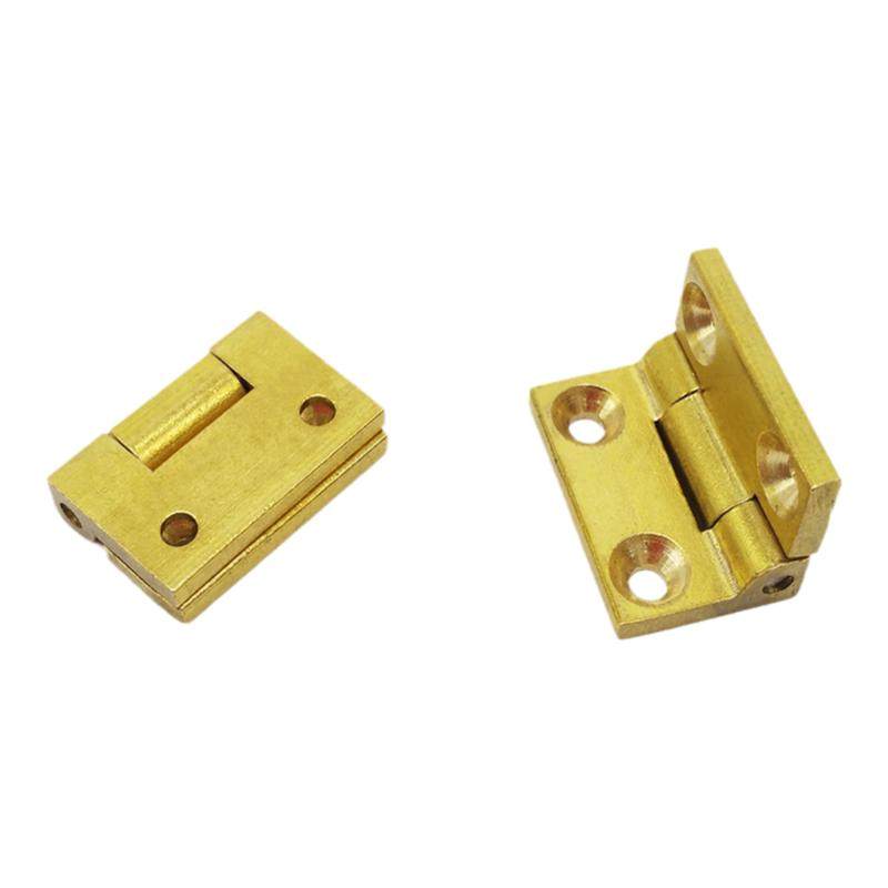 Brass mini small hinge pocket - 90 degree positioning pure copper hinge ...