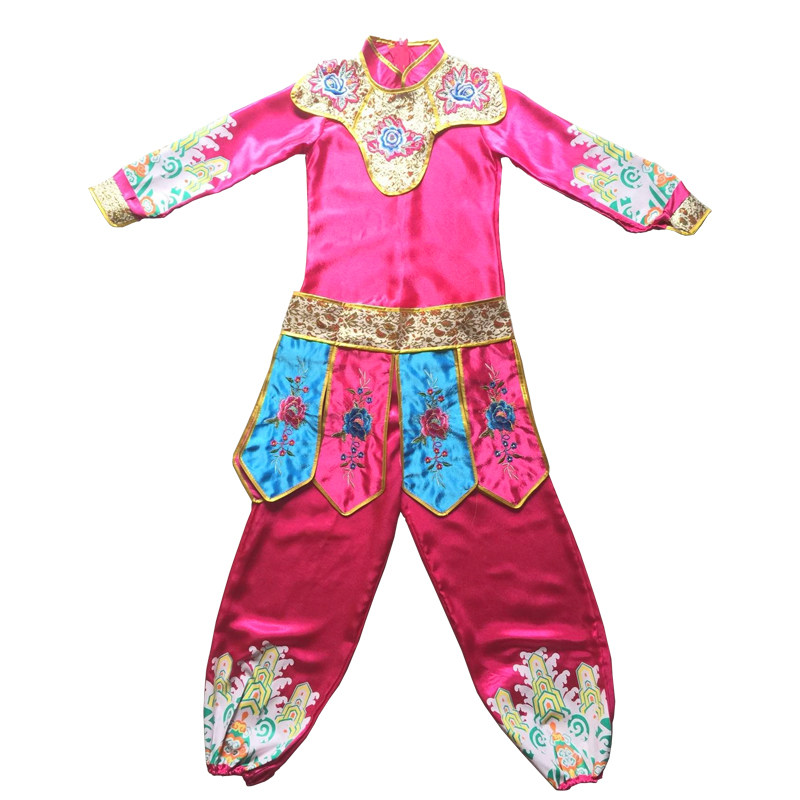Kostium Operowy w Stylu Małej Lotosu Dao Mulan - Dziecięcy Strój do ...