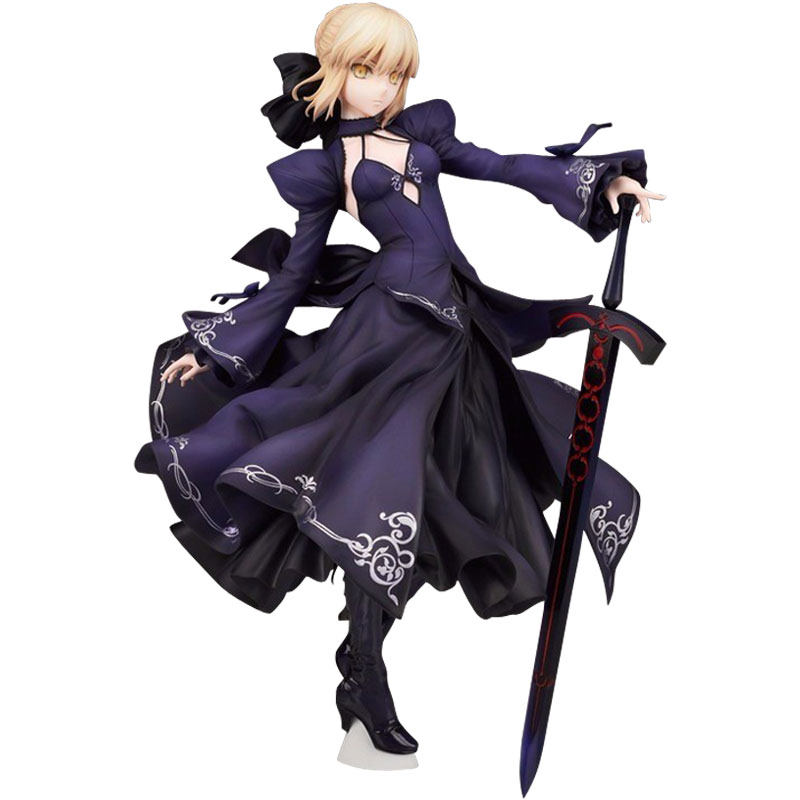Spot fate fgo black dress saber artoria alter dress phiên bản hình