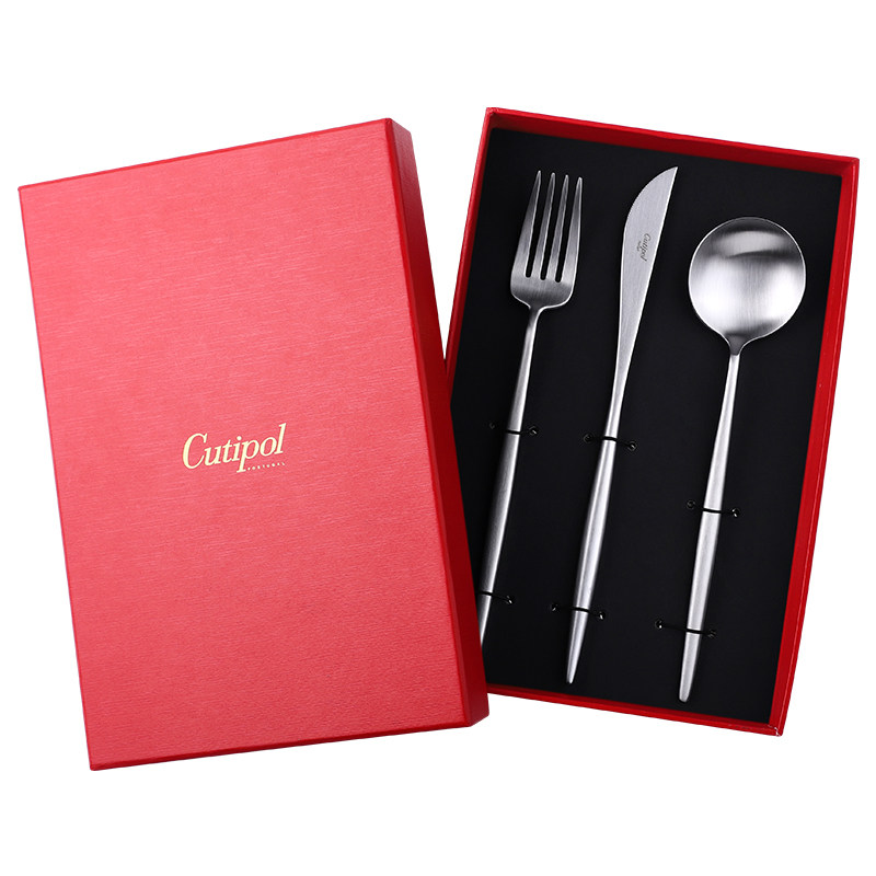 Cutipol Moon Silver Western Cutlery Set - Fork & Spoon