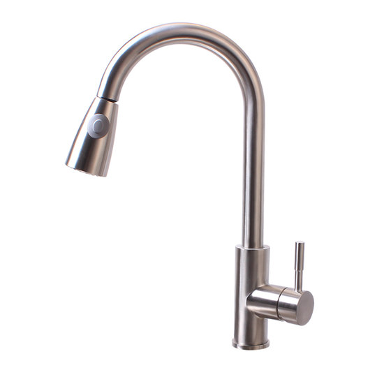 Pull-Out Telescopic Kitchen Faucet for Sink, Hot and Cold Water