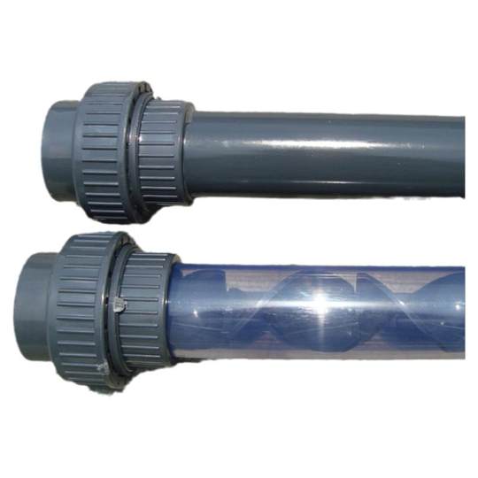 Pipe Mixer Static Mixer DN15/20/25/32/40 PVC Pipe Mixer for Medicinal Use