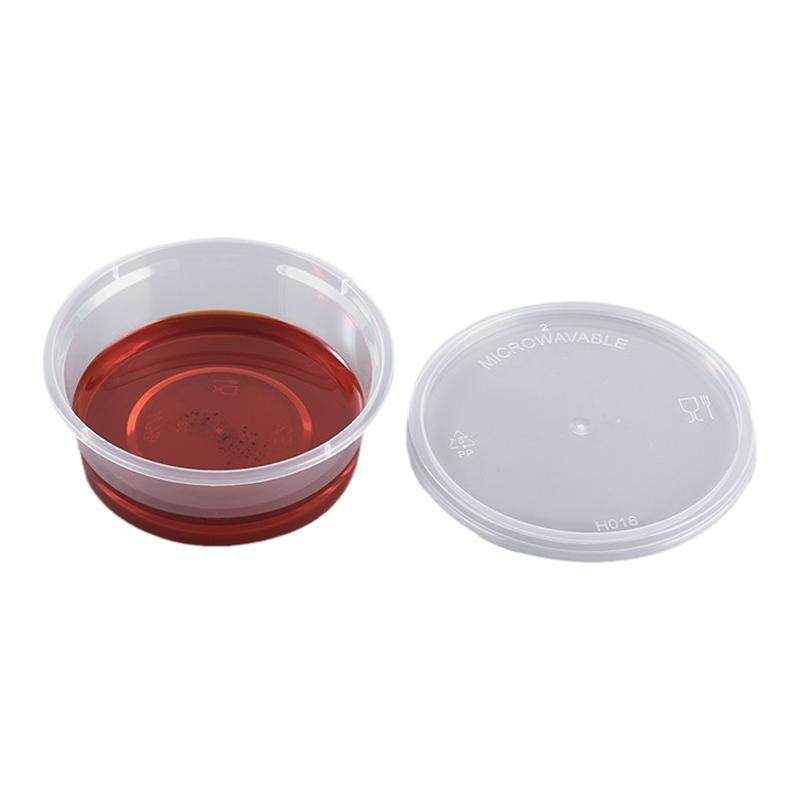 Caja de condimento de taza de salsa desechable para envasado de ...