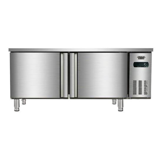 Aucma Refrigerated Workbench Freezer - Commercial Dual-Temperature ...