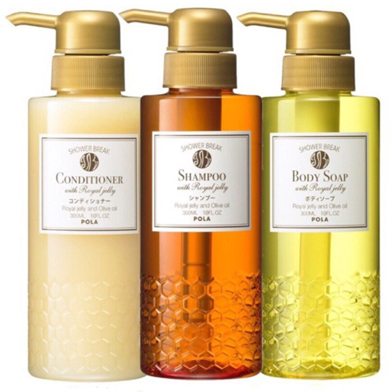 Pola Queen Bee Honey Chamomile Shampoo & Body Wash - Gentle Repair