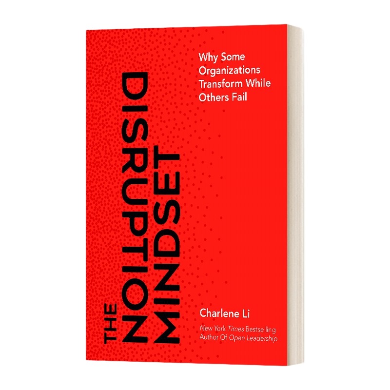 Originele engelse versie van the disruption mindset disruptive thinking ...