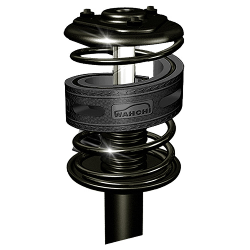 Huachi Black Car Spring Shock Absorber - Front Suspension