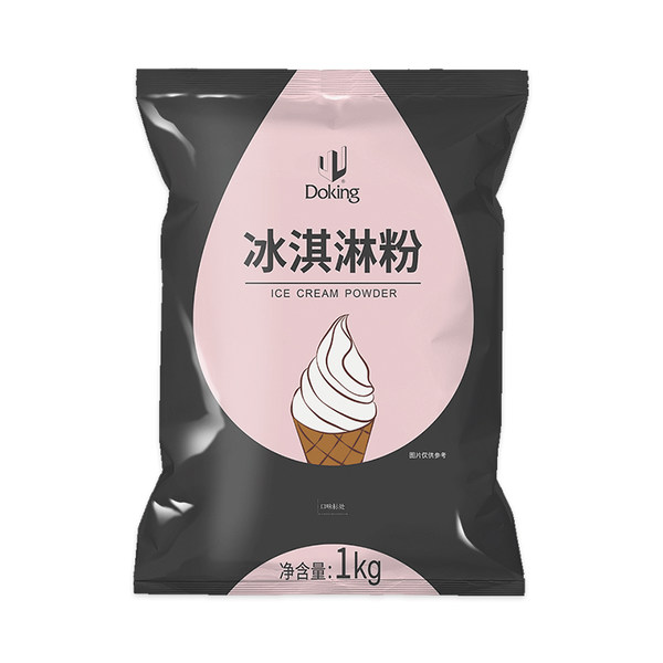Sorvete Em Pó Dunhuang - Mistura De Cone De Sundae Ensacado De 1kg ...