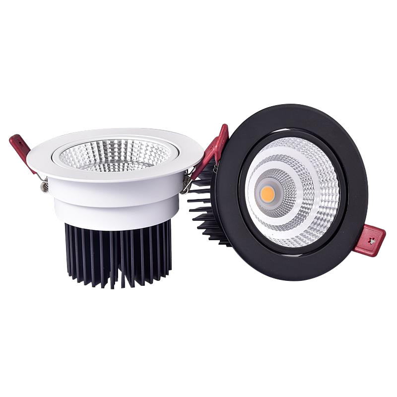 Embedded COB Spotlight: Ultra-Bright LED Downlight for Commercial and ...