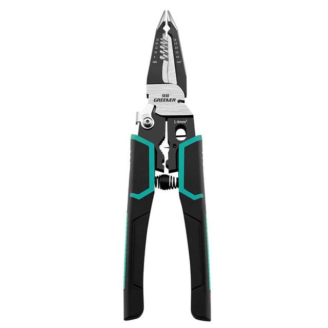 Green forest wire stripping pliers electrician special tool ...