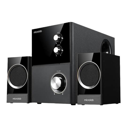 Microlab/maibo M400 Desktop 2.1 Subwoofer | Multimedia Notebook Speaker System for Home