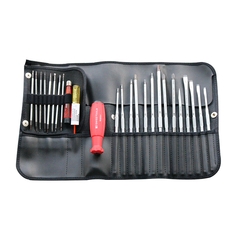 Juego de Destornilladores PB Swiss Tools de 31 Piezas - Bolsa Enrollable - Fabricado en Suiza ...