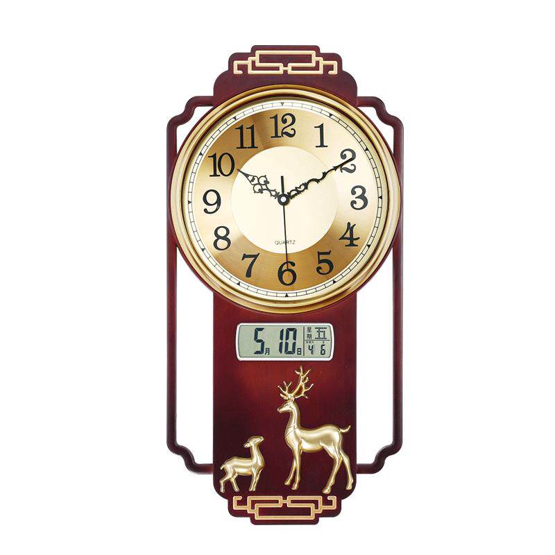 Shanghai Three Five European Style Wood Wall Clock - Living Room ...