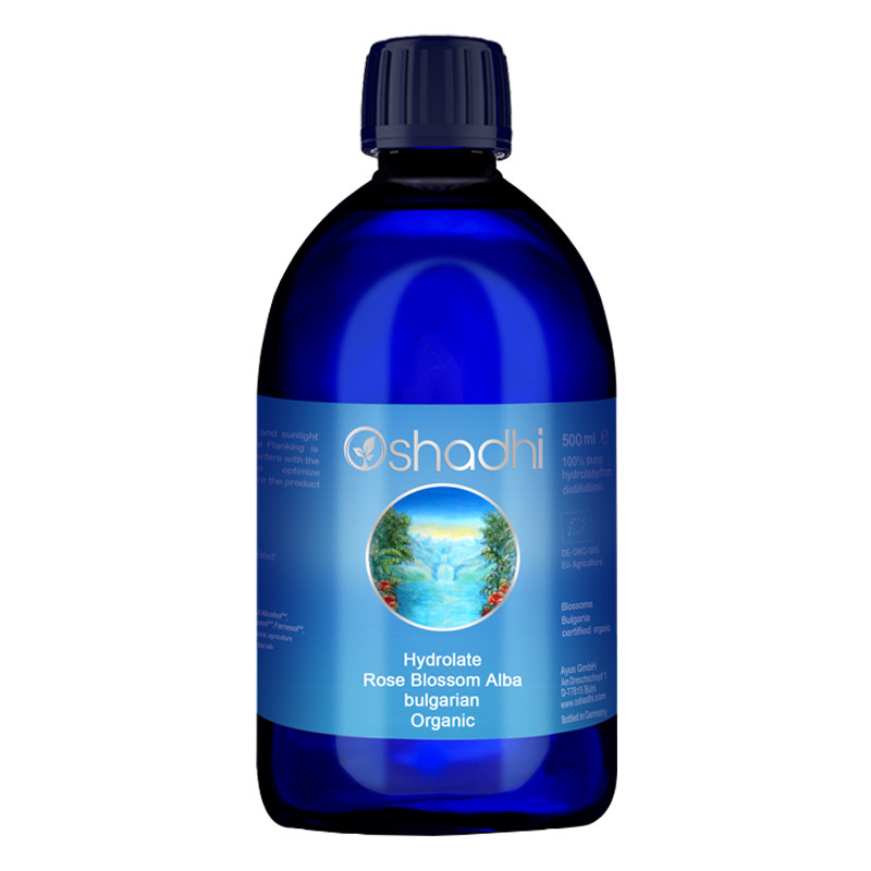Oshadhi german o's bulgarian white rose pure dew hydrating flower water