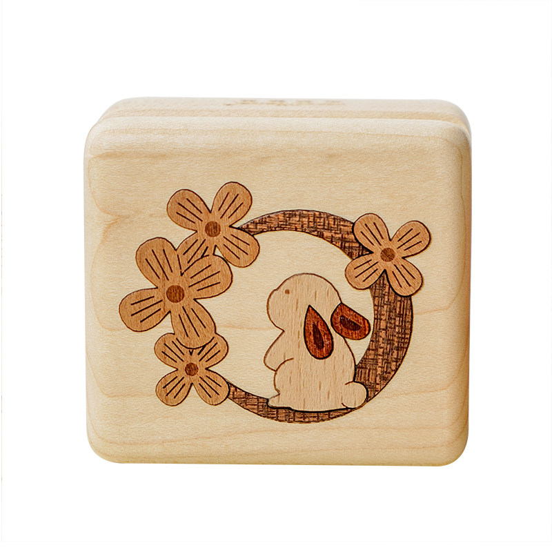 Wooden Dad Lanugo Hair Souvenir Umbilical Cord Collection Box - Baby ...