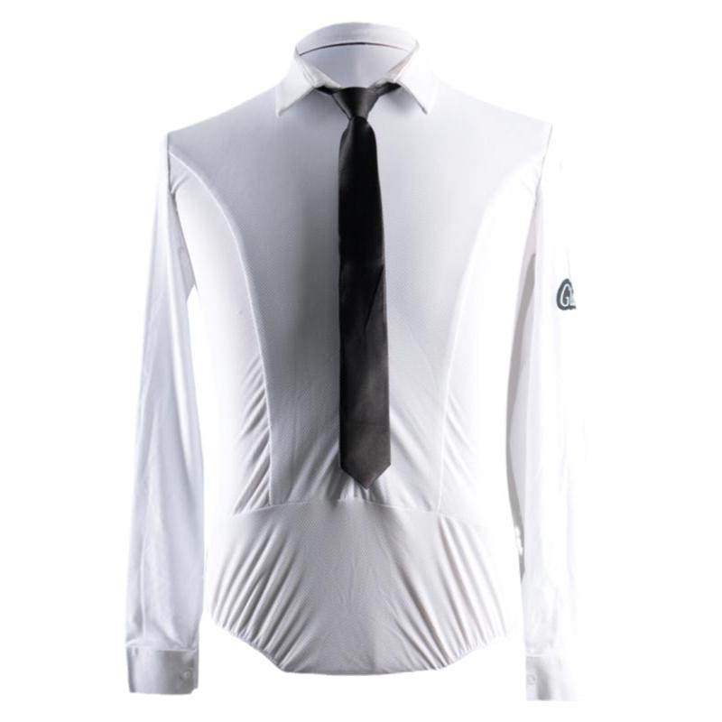 Gloriadance Boys Latin Dance Suit G5105 - White Performance Costume