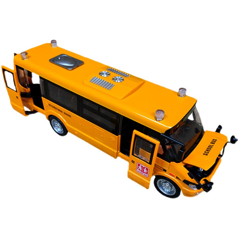 Alloy School Bus Spielzeug - Simulationsmodell Fahrzeug