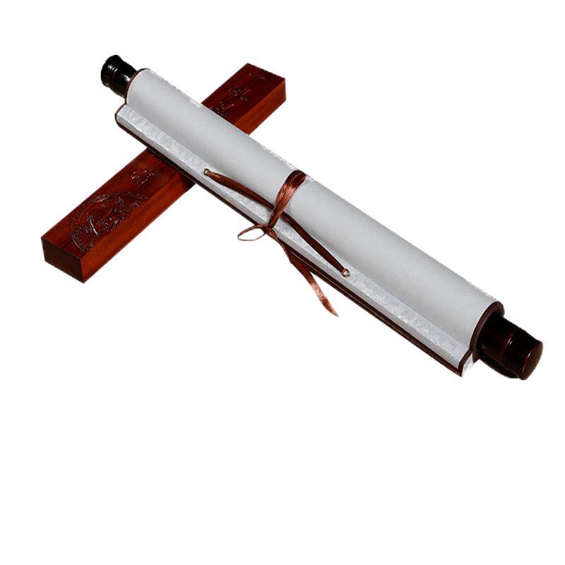 Rice Paper Blank Scroll Four-Foot Nave Scroll Hanging Scroll Vertical ...